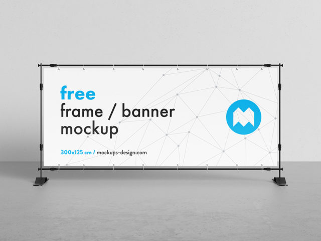 Free Landscape Banner Mockup - Mockup City