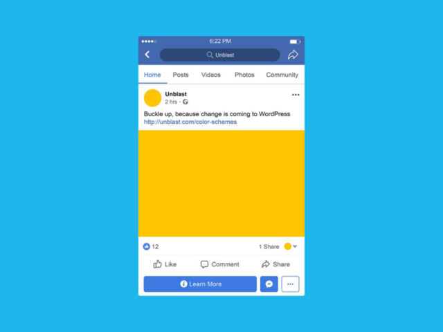 Facebook Mobile Layout Mockup - Mockup City