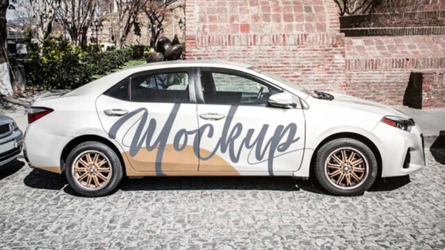 Free Car Mockup PSD - Mockup City